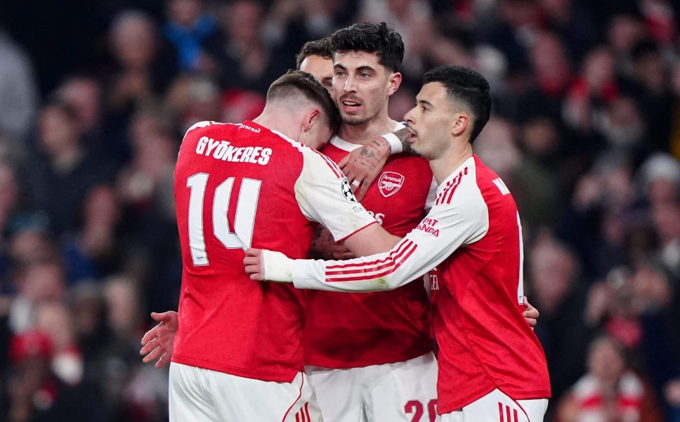 Arsenal beat Kairat Almaty 3-2 to secure UCL top spot - TheNiche